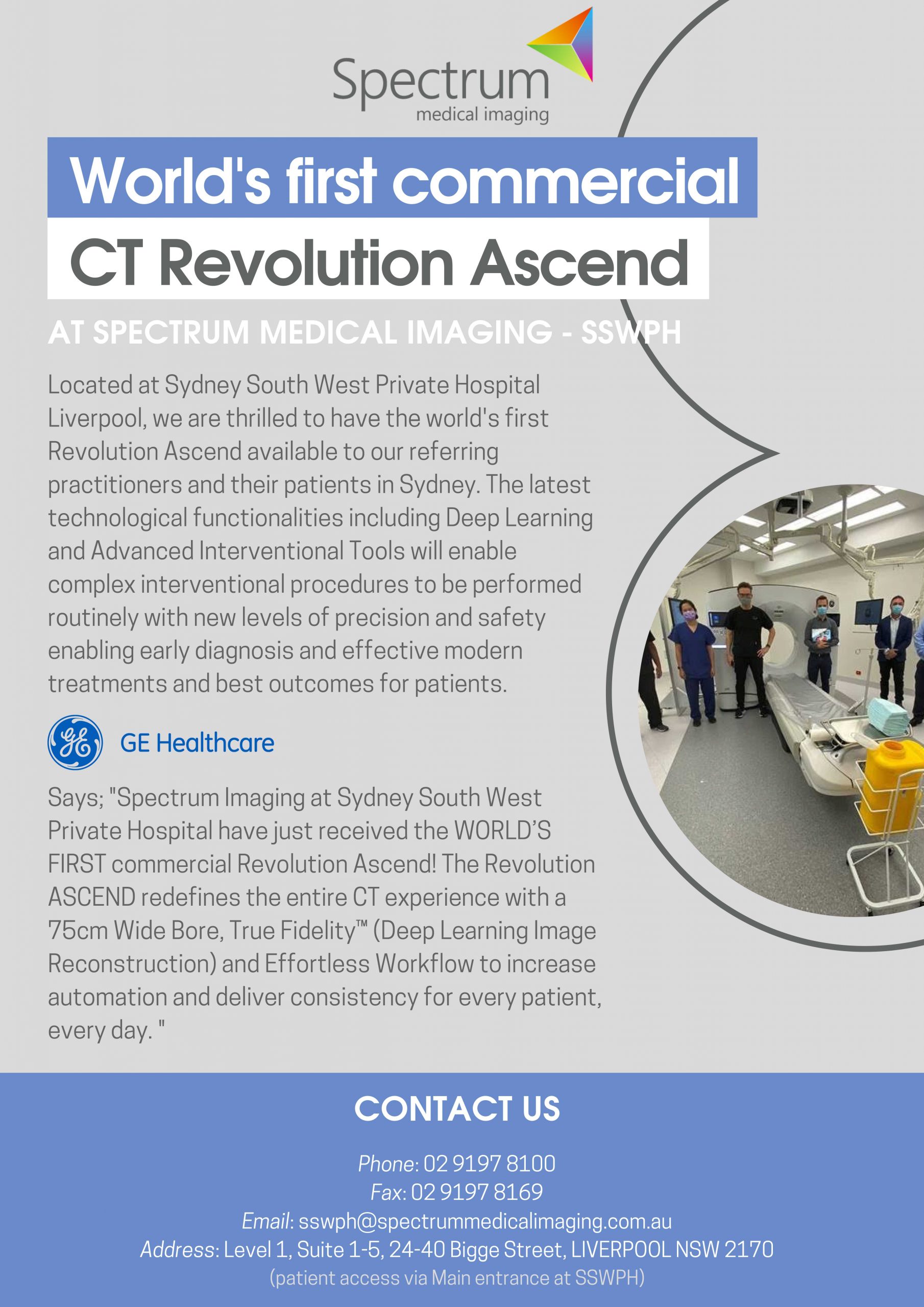 The GE Revolution Ascend – Deep Learning in Radiology – GP Voice