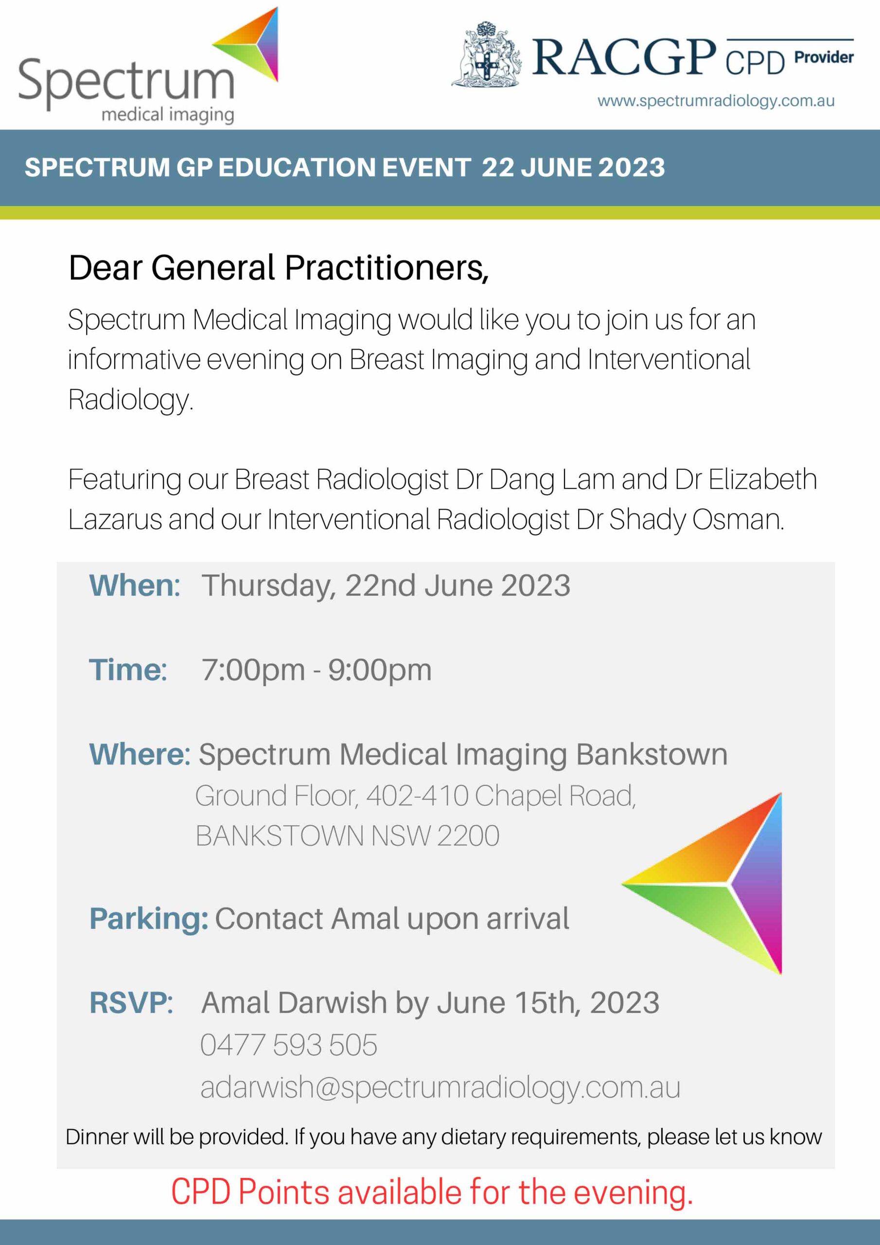 Spectrum GP Education Event 22 June 2023 – GP Voice